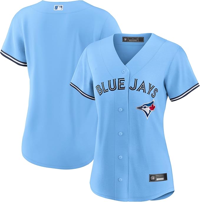 Women's Toronto Blue Jays MLB Nike Powder Blue Alternate Replica Jerse ...