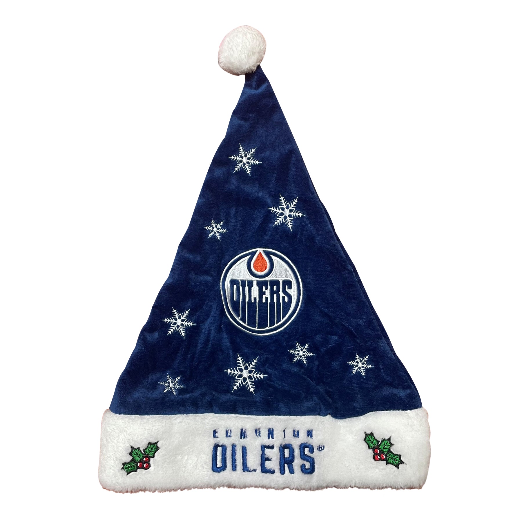 Edmonton Oilers NHL Snowflake Santa Hat – Sport Army