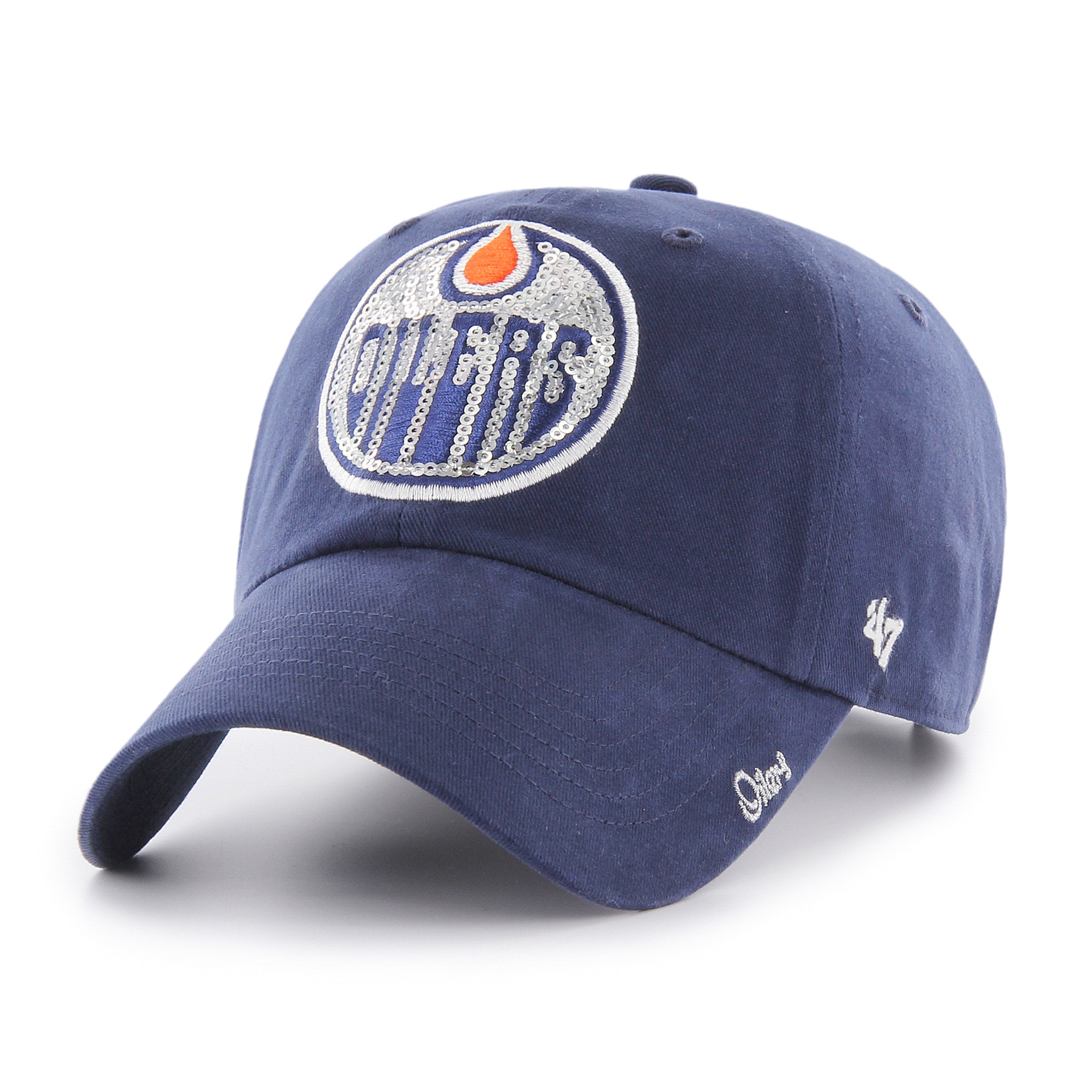 Edmonton Oilers NHL Sparkle 47 Clean Up Team Cap – Sport Army